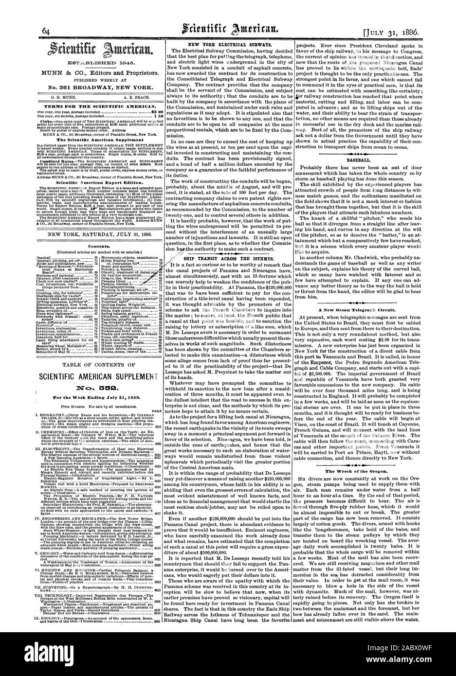 New ocean telegraph circuit hi-res stock photography and images - Alamy