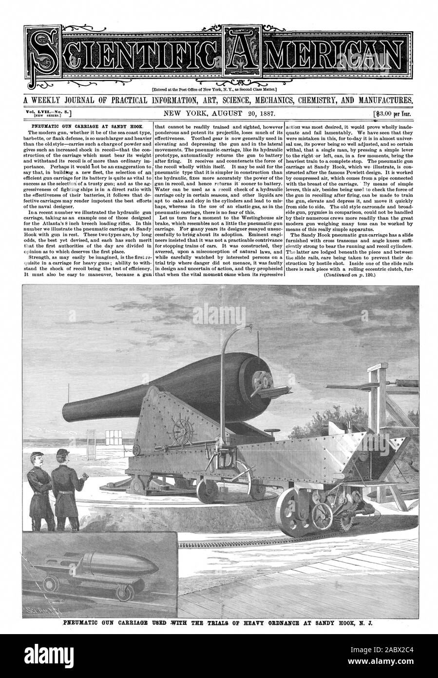 Pneumatic gun carriage used hi-res stock photography and images - Alamy