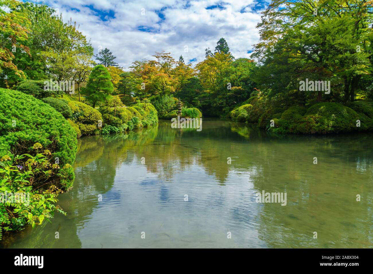 View of the Shoyo-en garden, in Nikko, Japan Stock Photo - Alamy