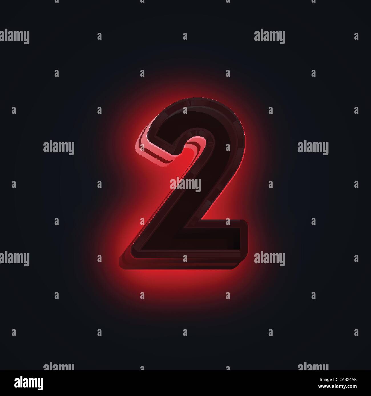 Number 2 lights Stock Vector Images - Alamy