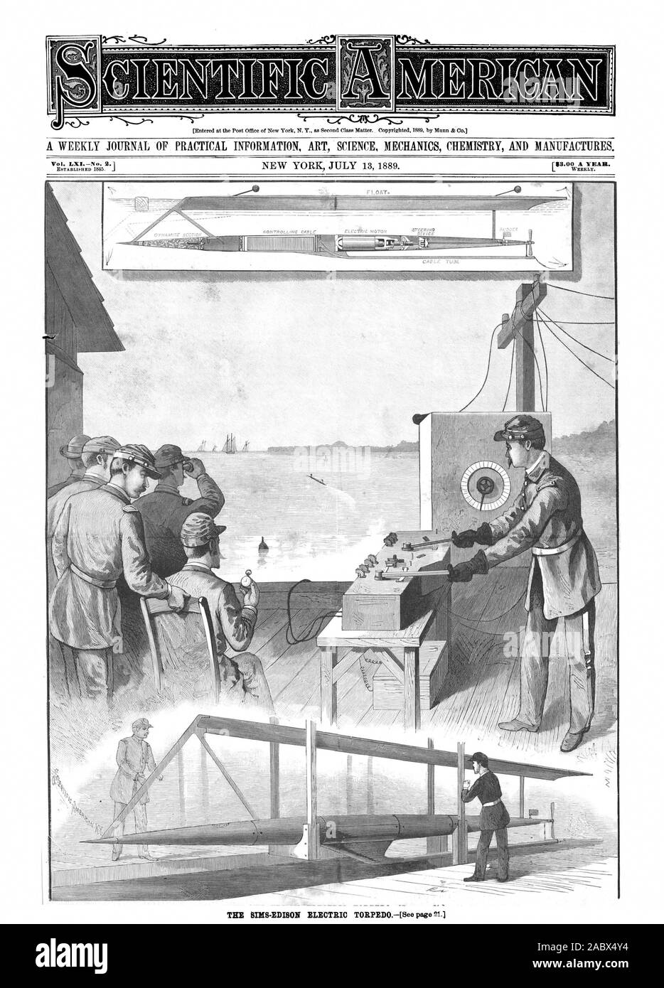 1889 scientific american inc hi-res stock photography and images - Alamy