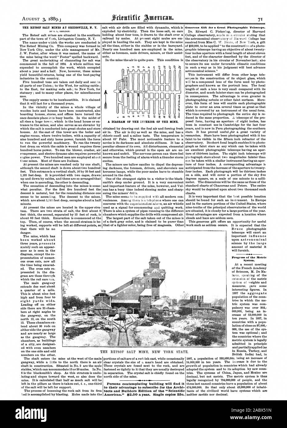 Retsof salt nines hi-res stock photography and images - Alamy