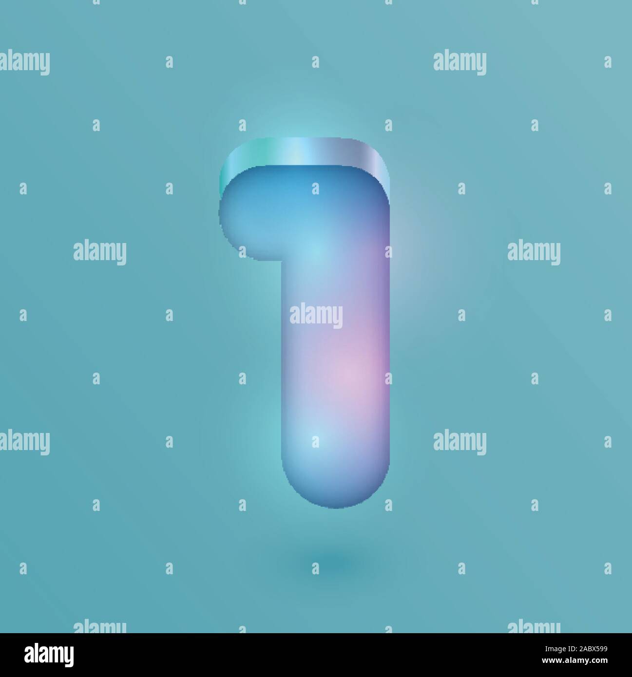 3D realistic neon character, vector Stock Vector Image & Art - Alamy