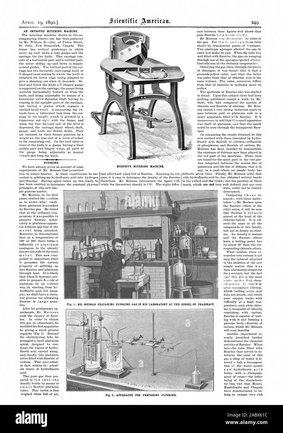 Murphys mitering machine hi-res stock photography and images - Alamy