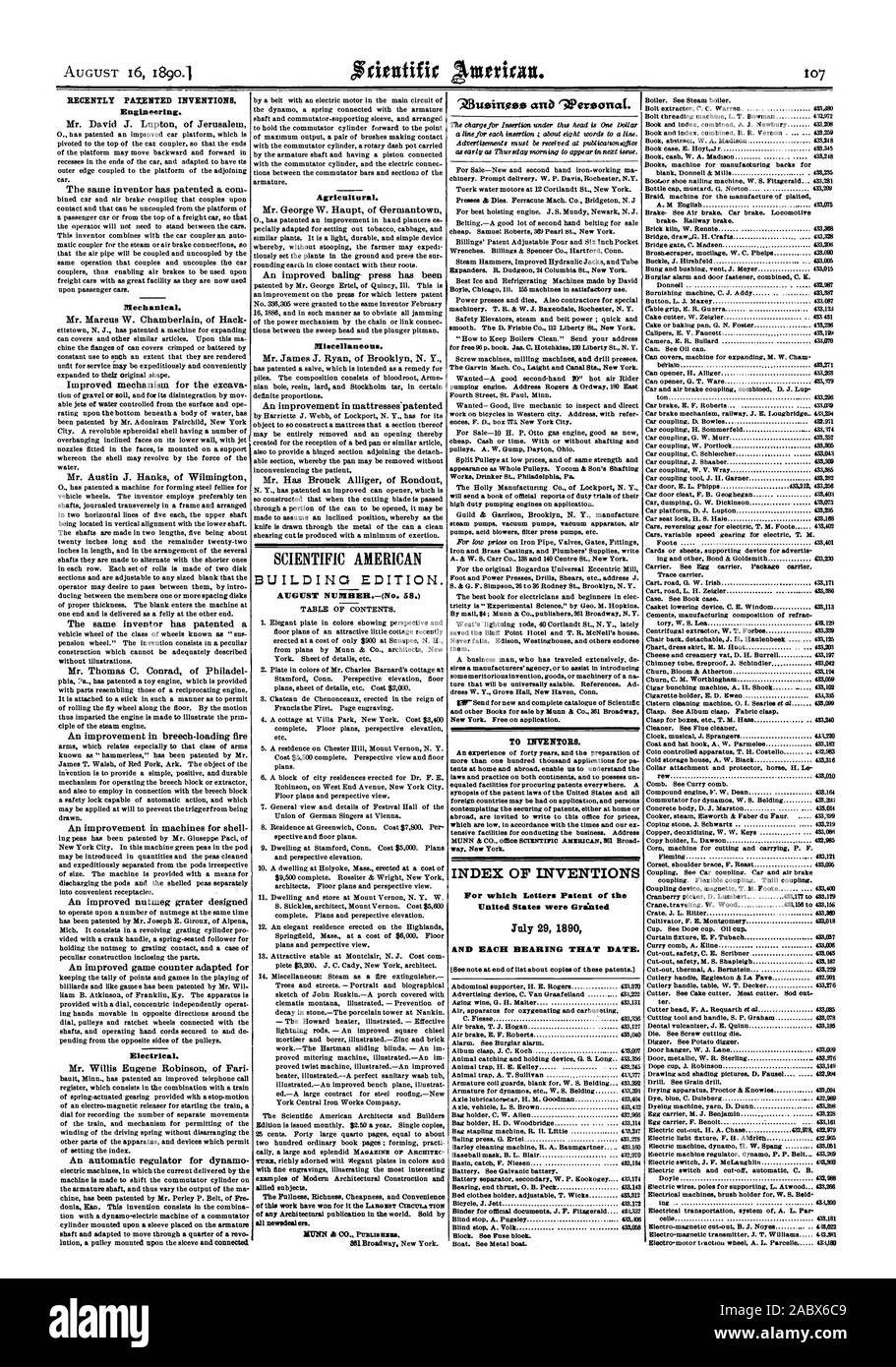 Engineering. Mechanical. Electrical. Agricultural. Miscellaneous ...