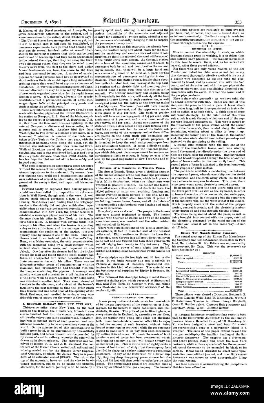 Edison toy manufacturing company hi-res stock photography and images ...