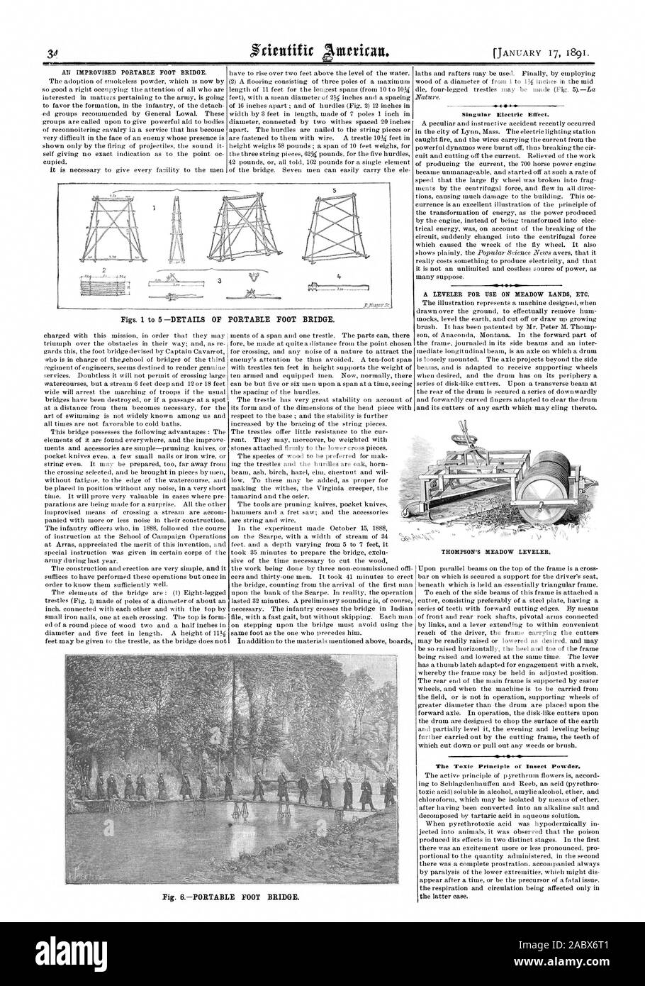 Improvised portable foot bridge hi-res stock photography and images - Alamy