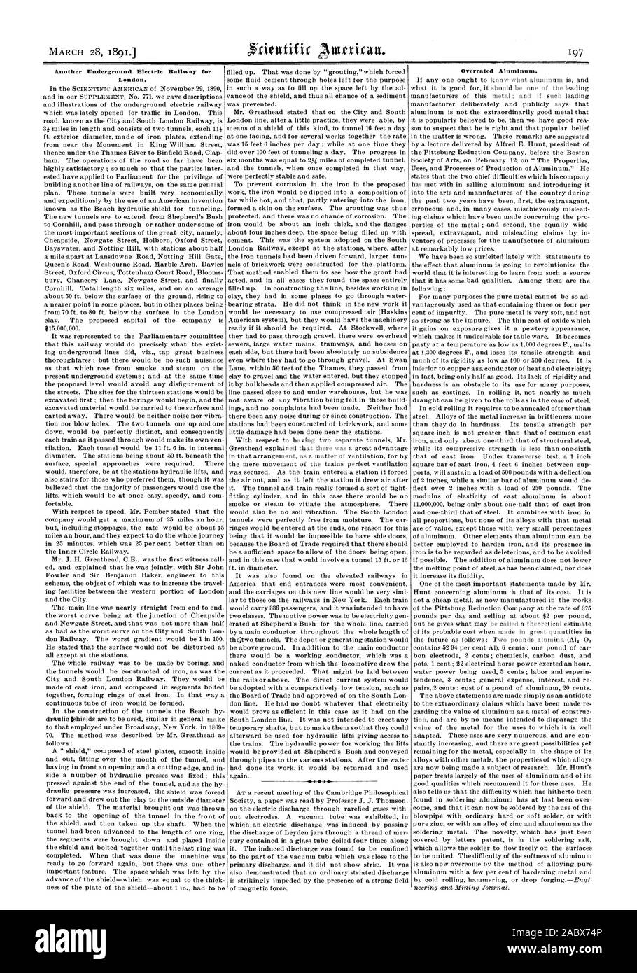 Inventor of london underground hi-res stock photography and images - Alamy