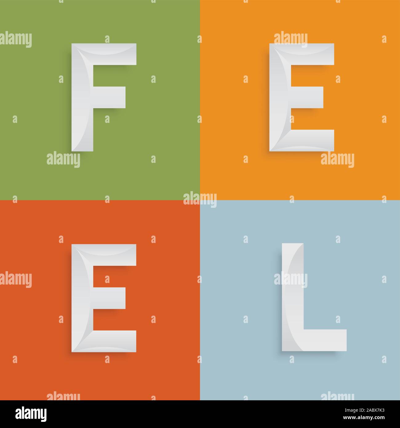 Feel vectors hi-res stock photography and images - Alamy