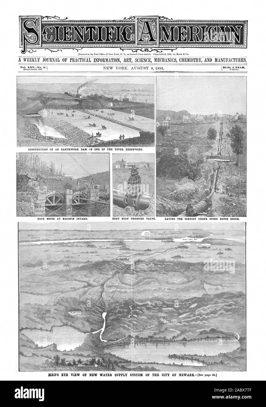 CONSTRUCTION OF AN EARTHWORK DAM ON ONE OF THE UPPER RESERVOIRS ...