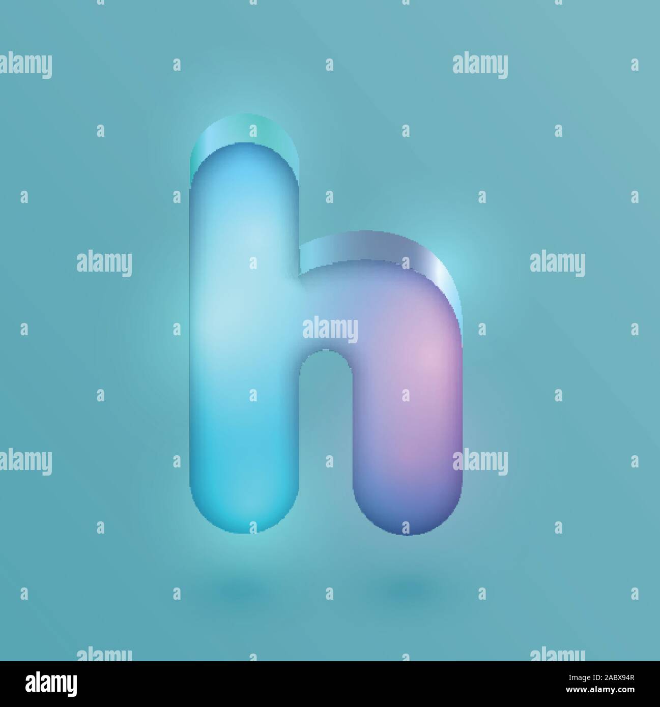 3D realistic neon character, vector Stock Vector Image & Art - Alamy