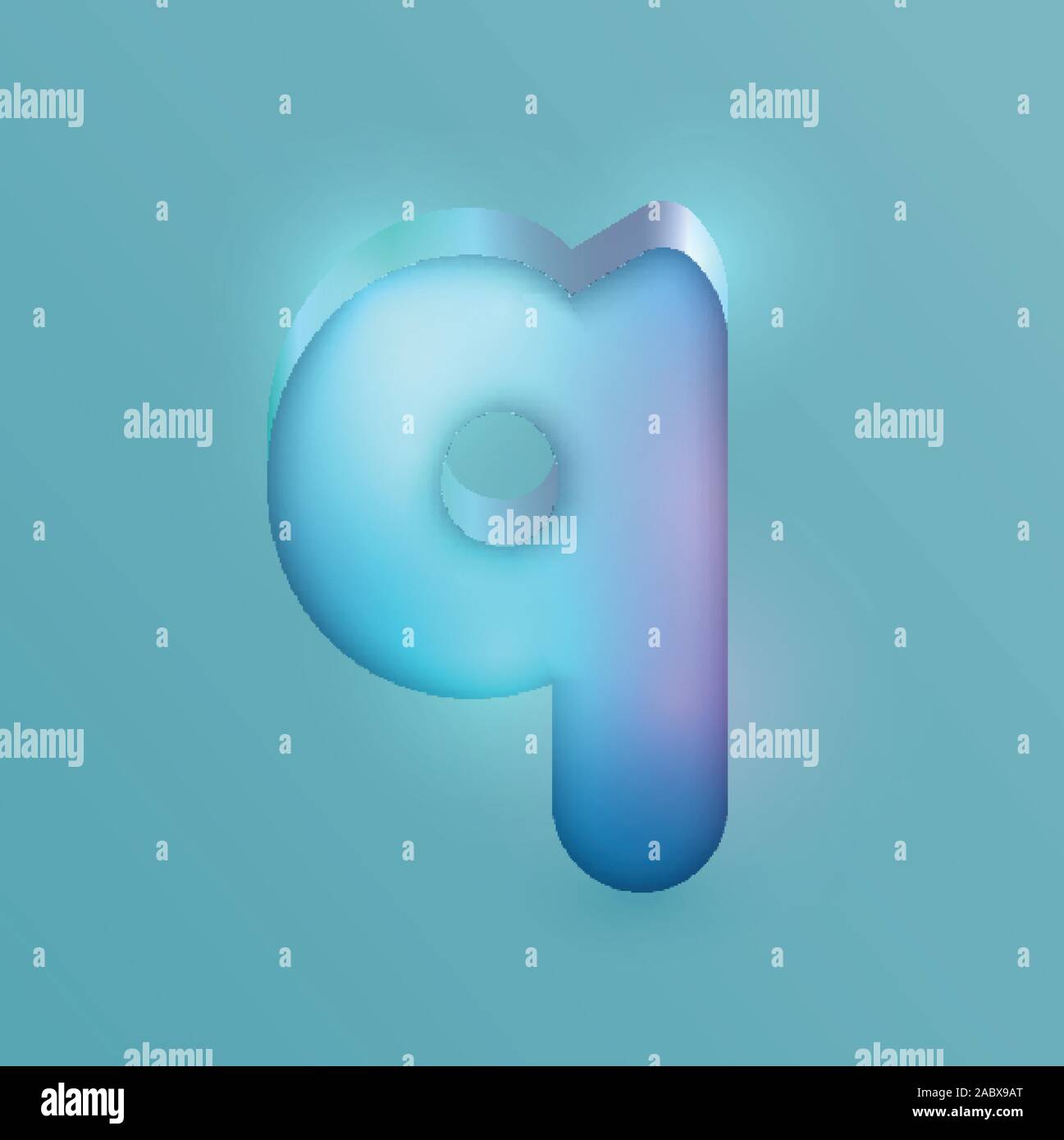 3D realistic neon character, vector Stock Vector Image & Art - Alamy