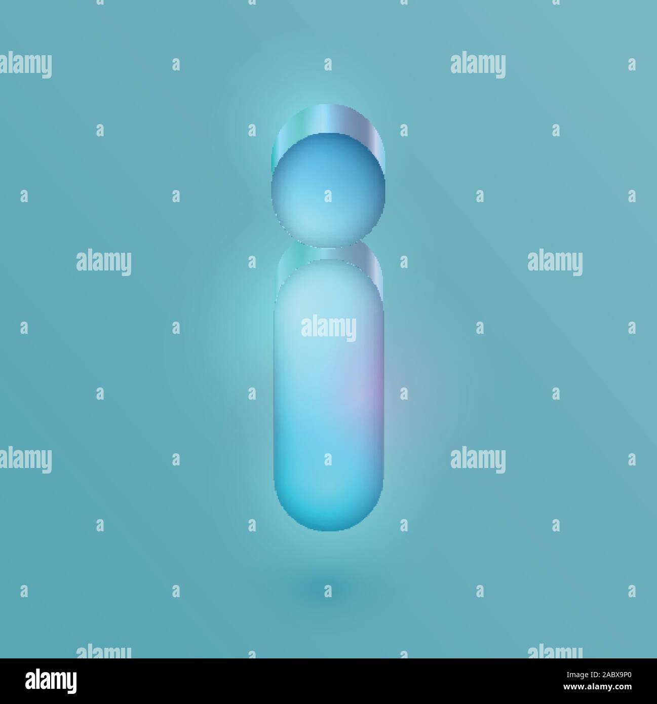 3D realistic neon character, vector Stock Vector Image & Art - Alamy