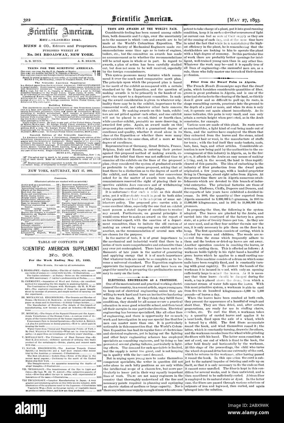 1893 World's Fair High Resolution Stock Photography and Images - Alamy