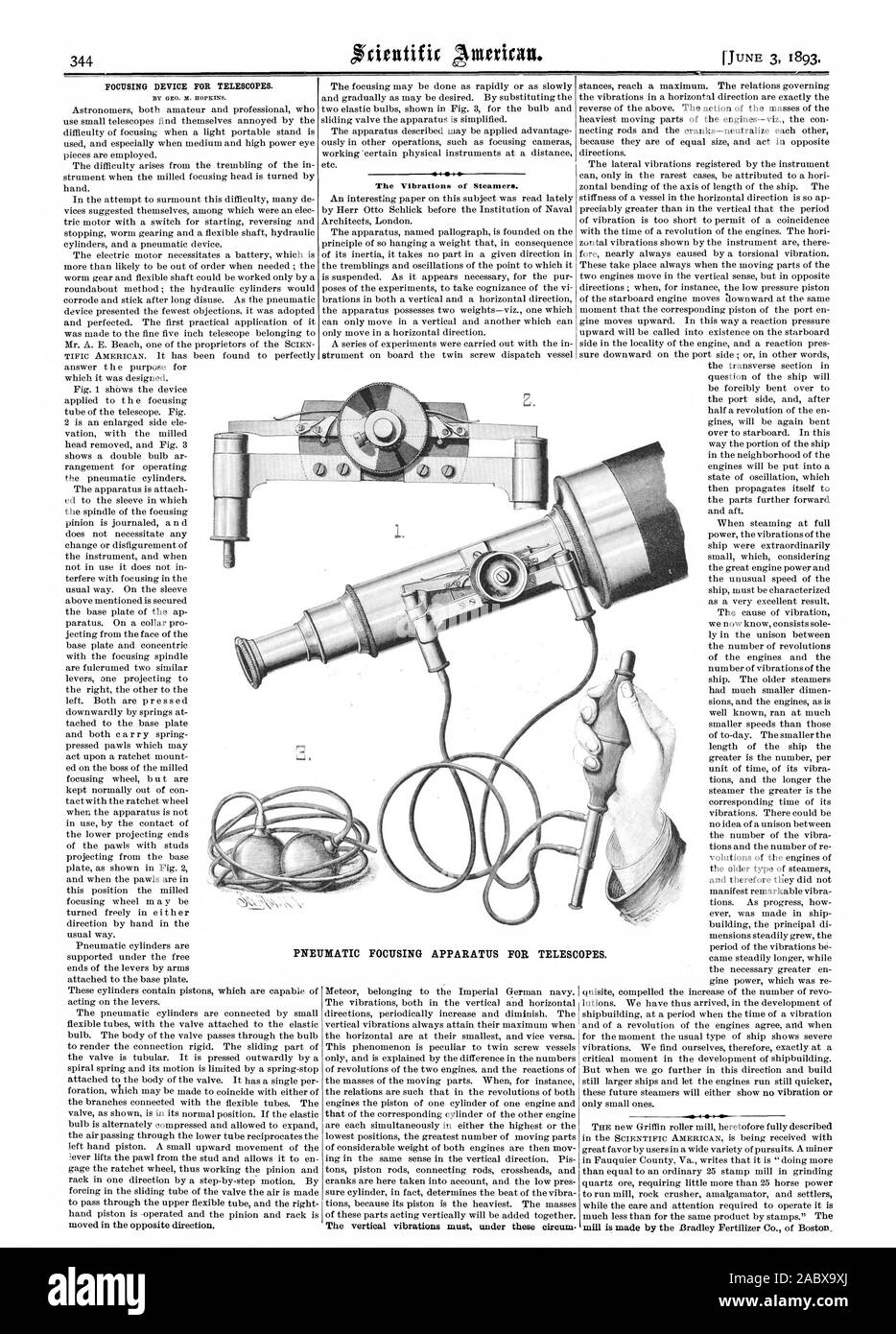 Focusing device for telescopes hi-res stock photography and images - Alamy