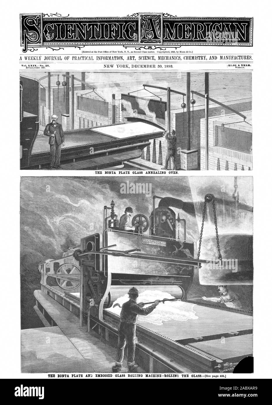 Bonta plate glass annealing oven hi-res stock photography and images ...