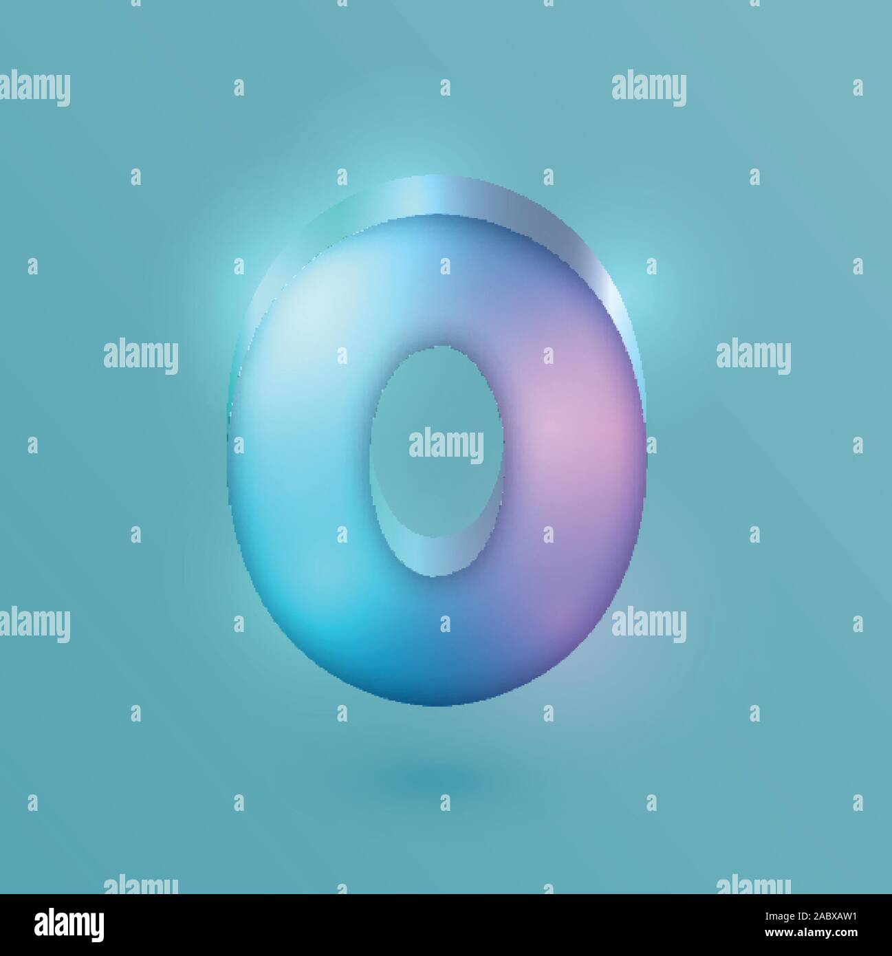 3D realistic neon character, vector Stock Vector Image & Art - Alamy