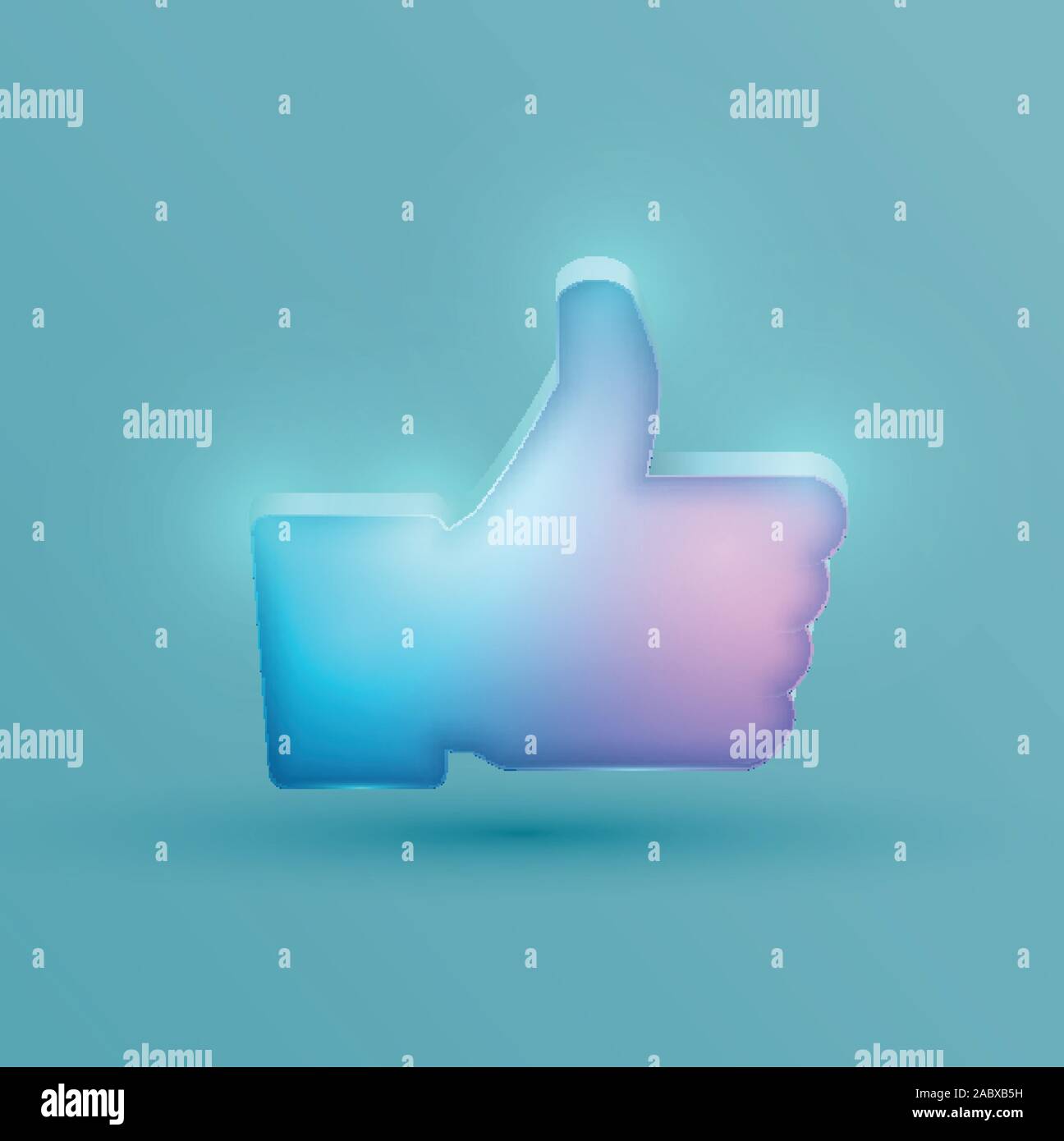 Neon like symbol, vector Stock Vector Image & Art - Alamy