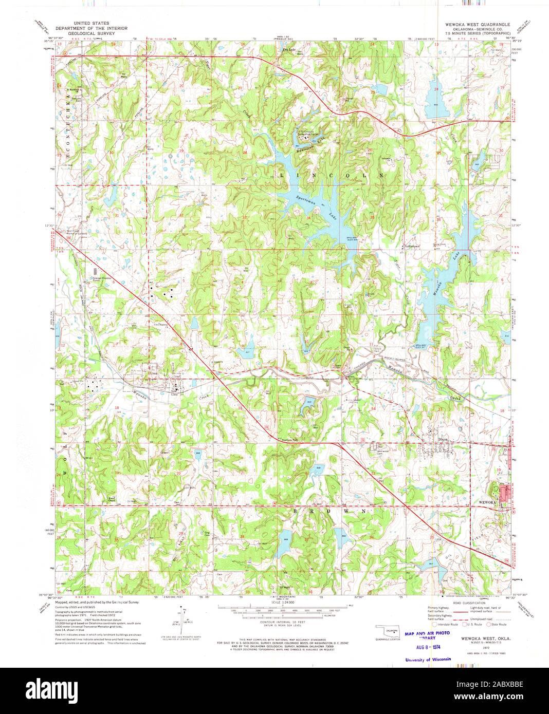 Wewoka west hi-res stock photography and images - Alamy