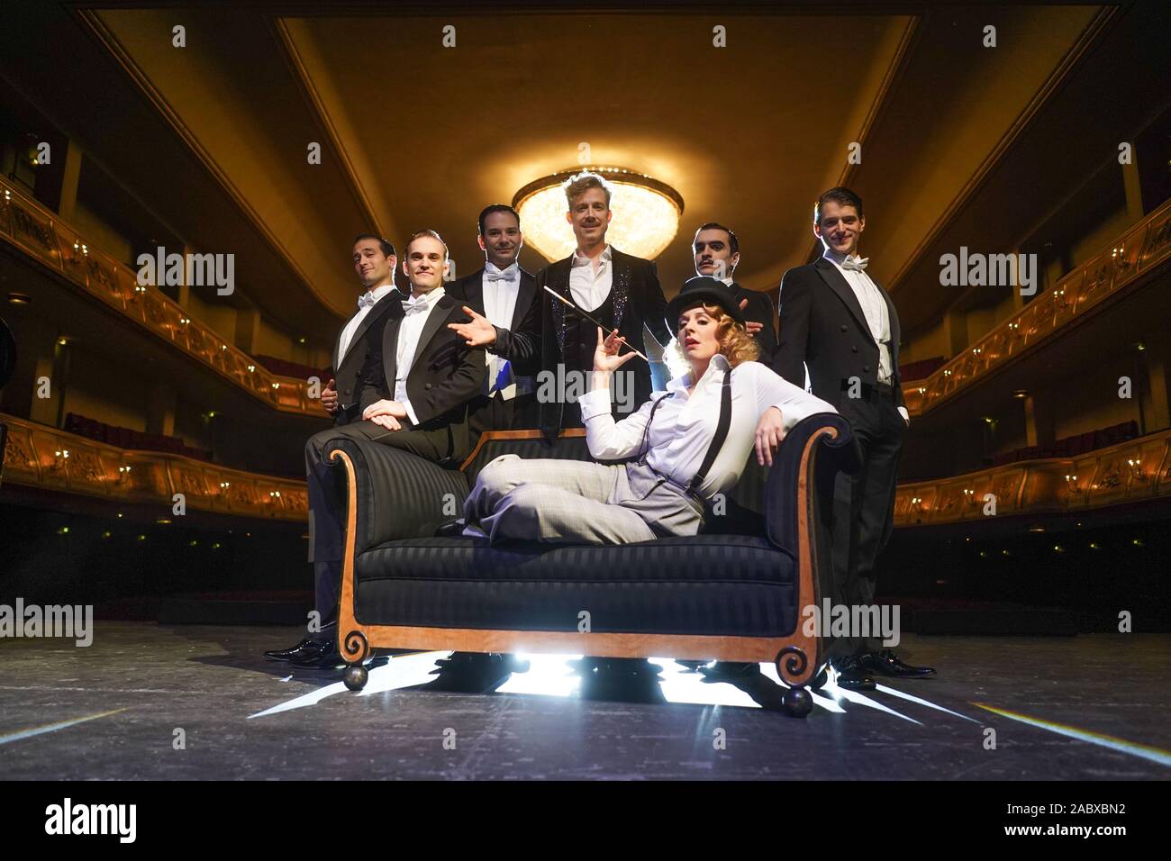 Berlin, Germany. 29th Nov, 2019. Nina Janke and her actors are Marlene ...