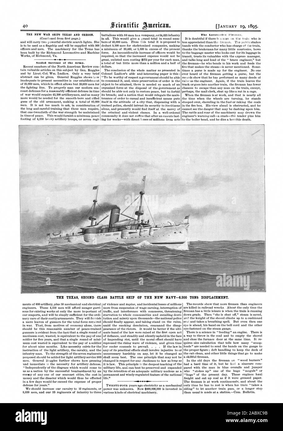 American navy 1895 hi-res stock photography and images - Alamy