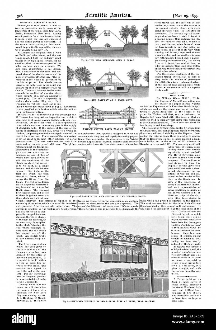 Triplex service rapid transit system hi-res stock photography and ...