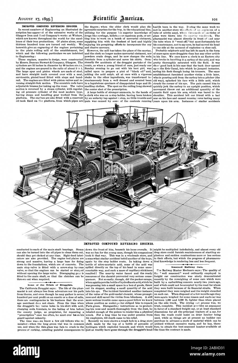 Improved compound reversing engines hi-res stock photography and images ...