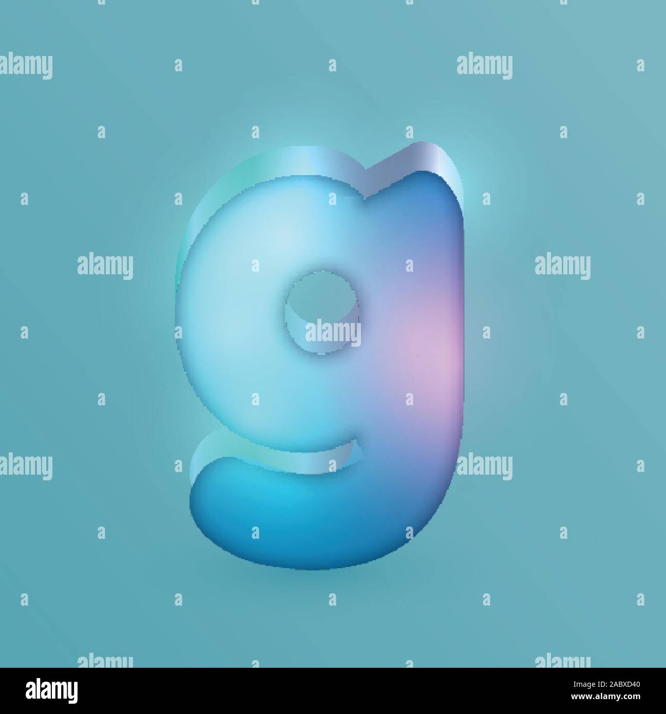 3D realistic neon character, vector Stock Vector Image & Art - Alamy