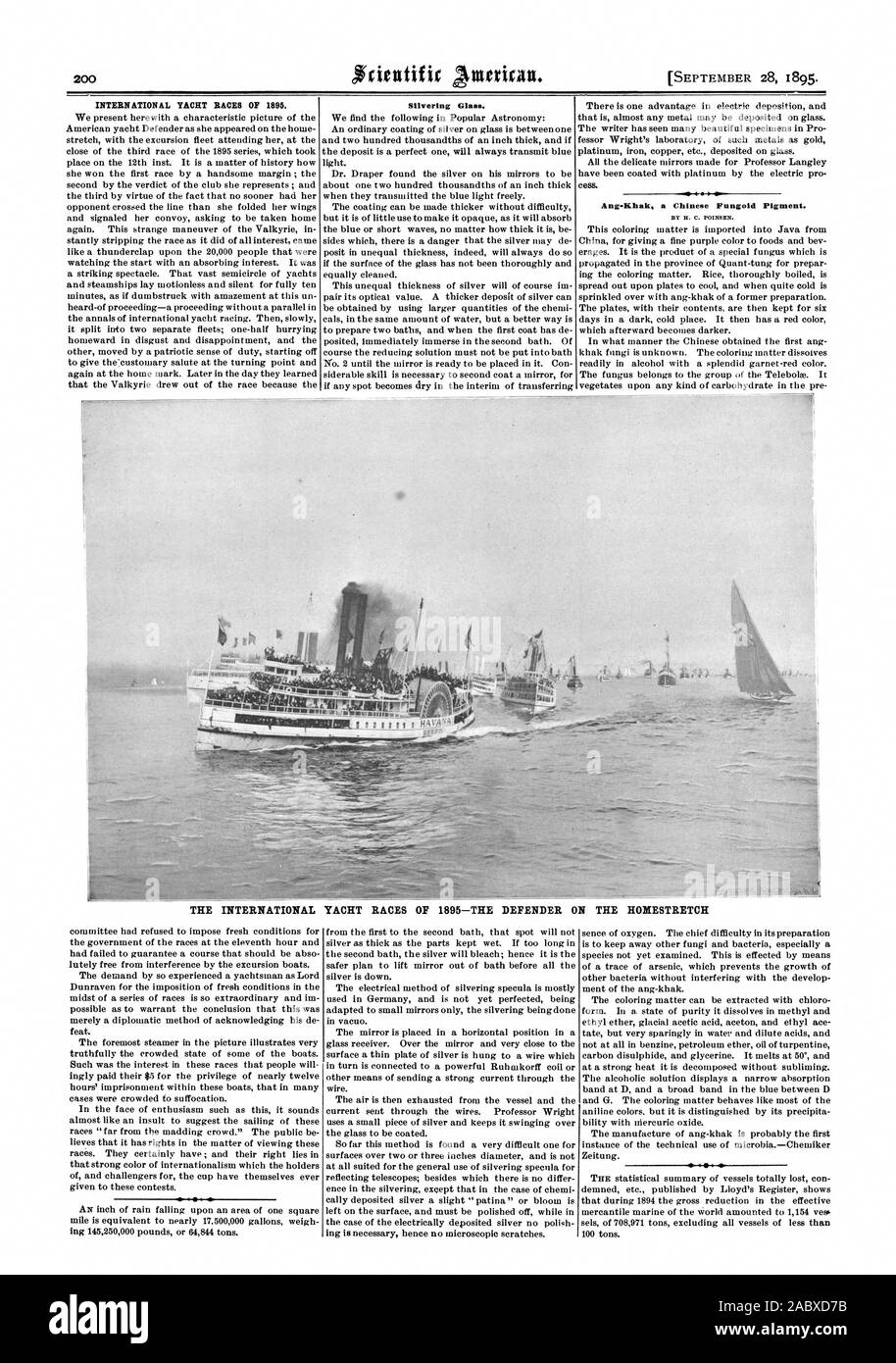 American yacht defender Cut Out Stock Images & Pictures - Alamy