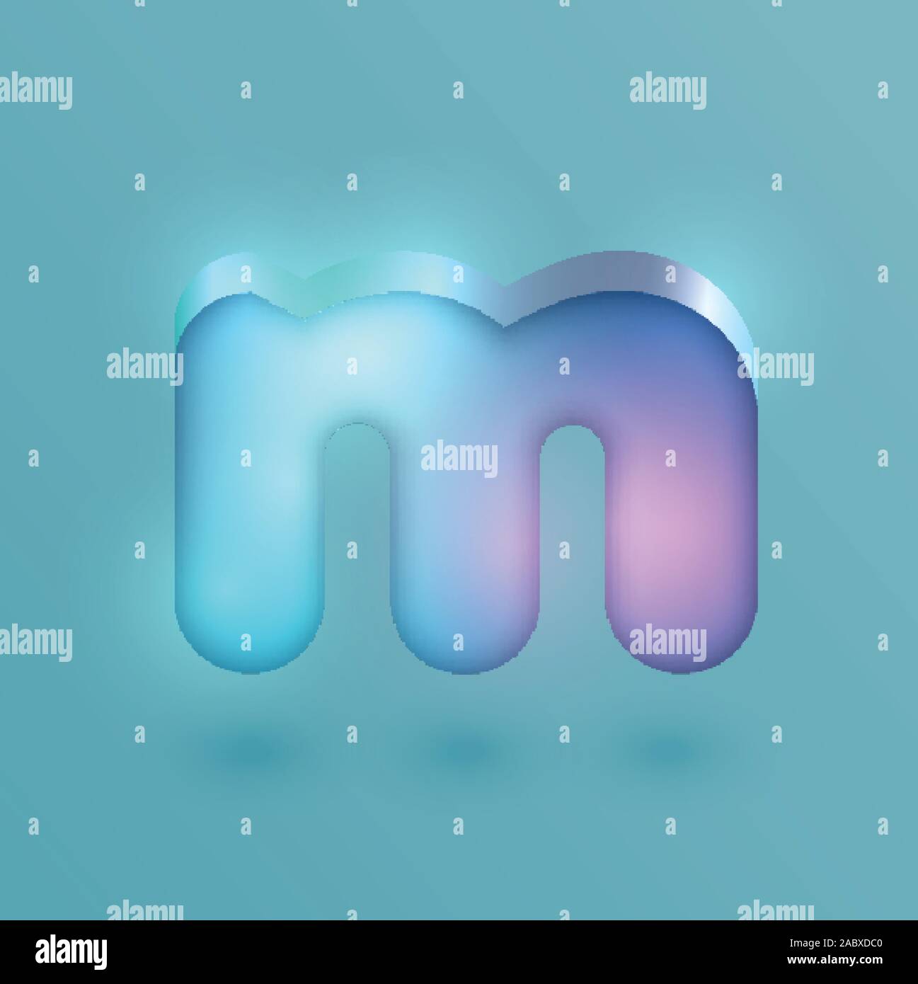 3D realistic neon character, vector Stock Vector Image & Art - Alamy