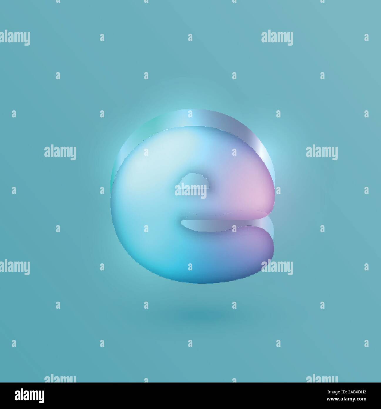 3D realistic neon character, vector Stock Vector Image & Art - Alamy