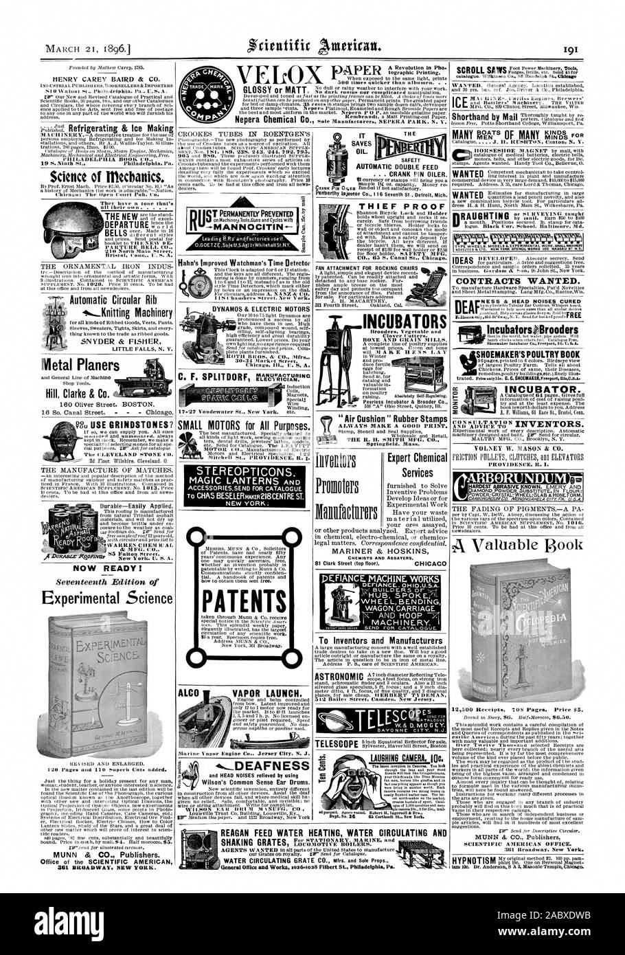 Experimental science watchman improved time detector hi-res stock ...