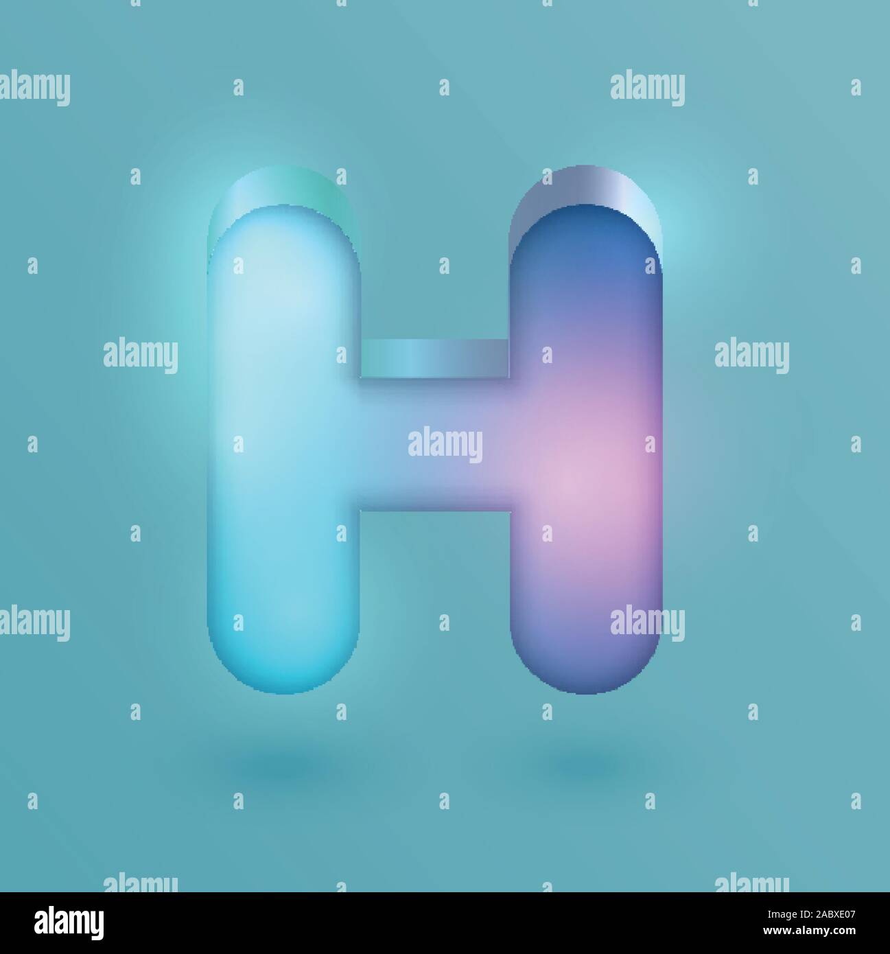 3D realistic neon character, vector Stock Vector Image & Art - Alamy