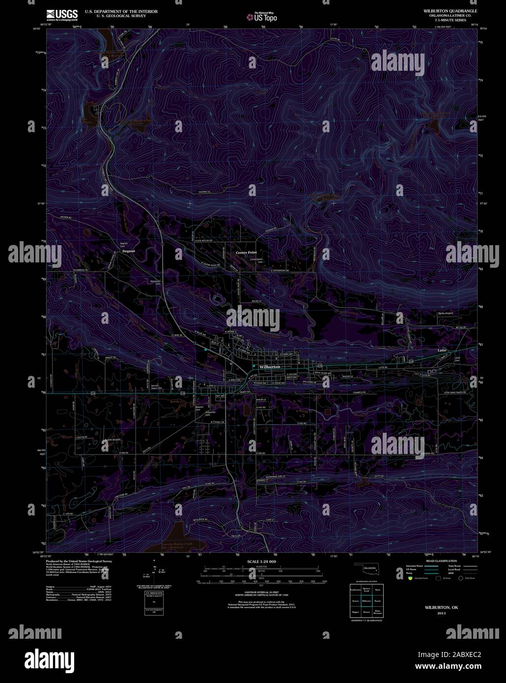 Wilburton Oklahoma Map at Terry Haskell blog