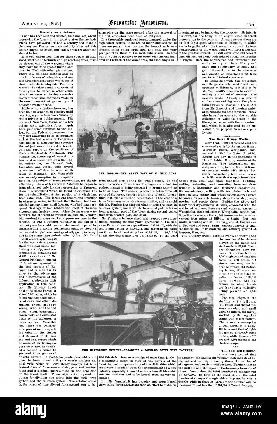 Pounder guns Cut Out Stock Images & Pictures - Alamy