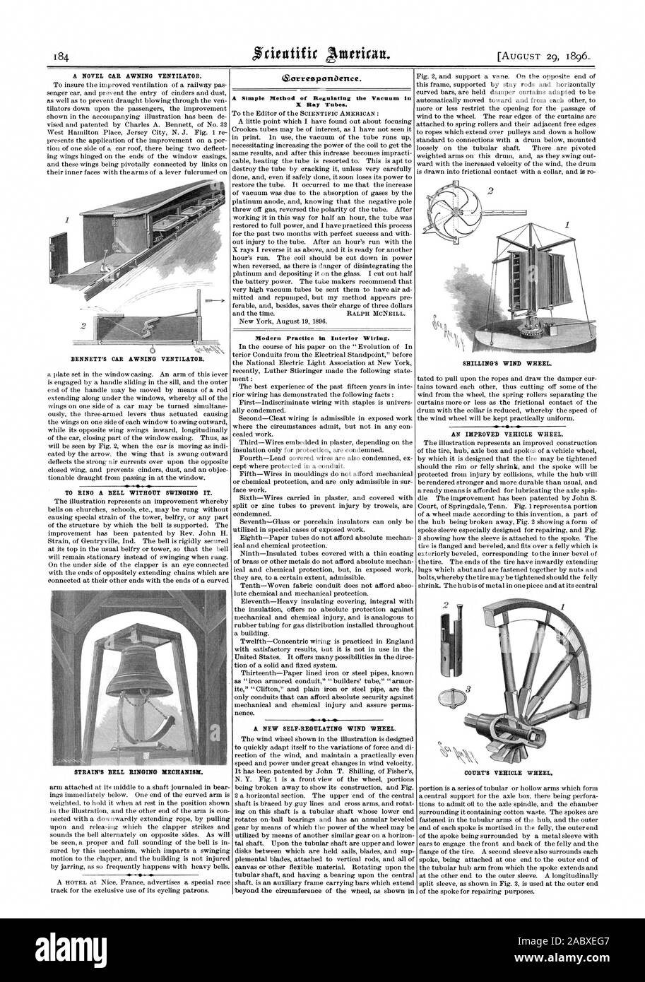 Strains bell ringing mechanism Cut Out Stock Images & Pictures - Alamy