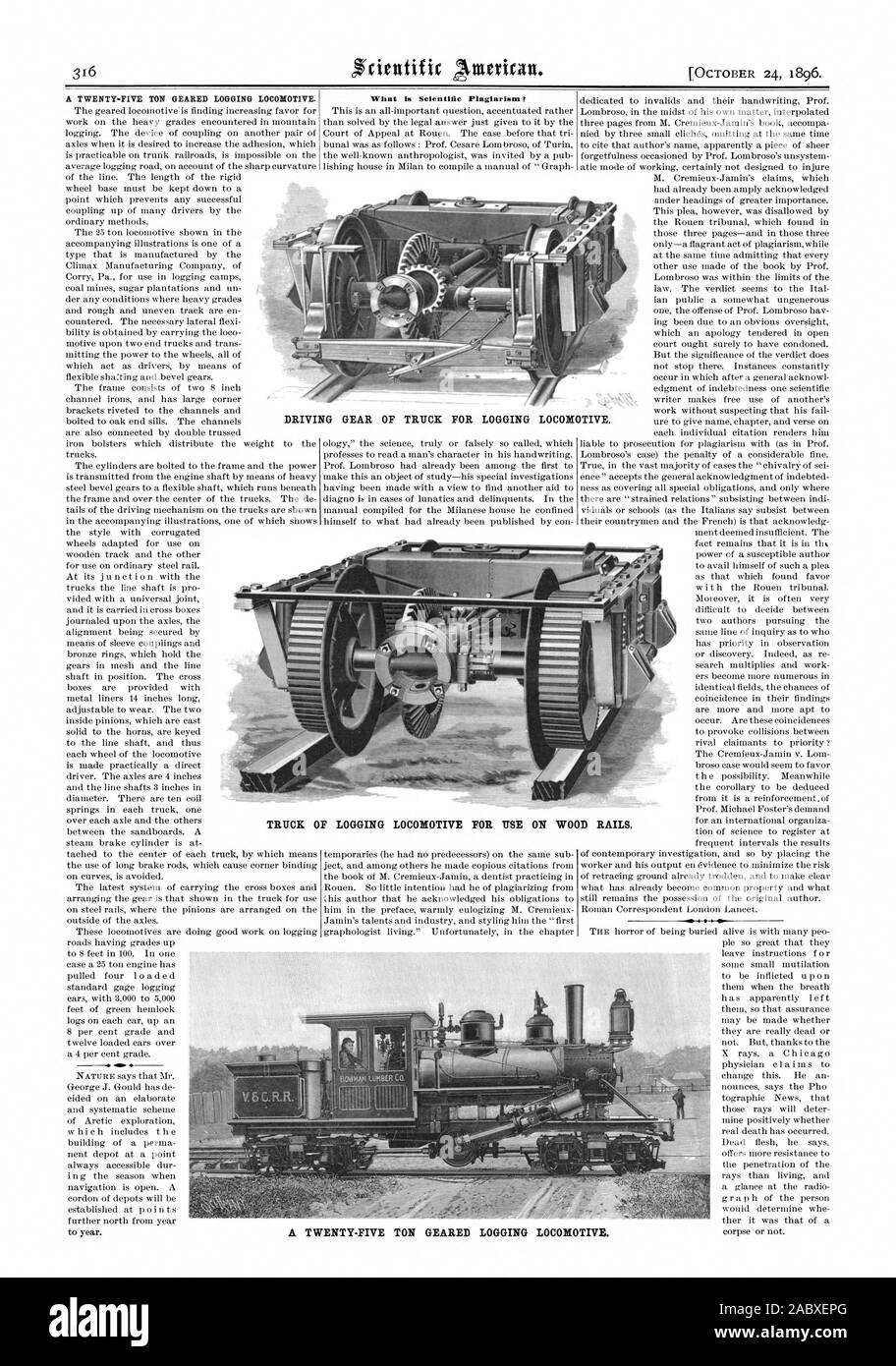 Geared locomotive Cut Out Stock Images & Pictures - Alamy