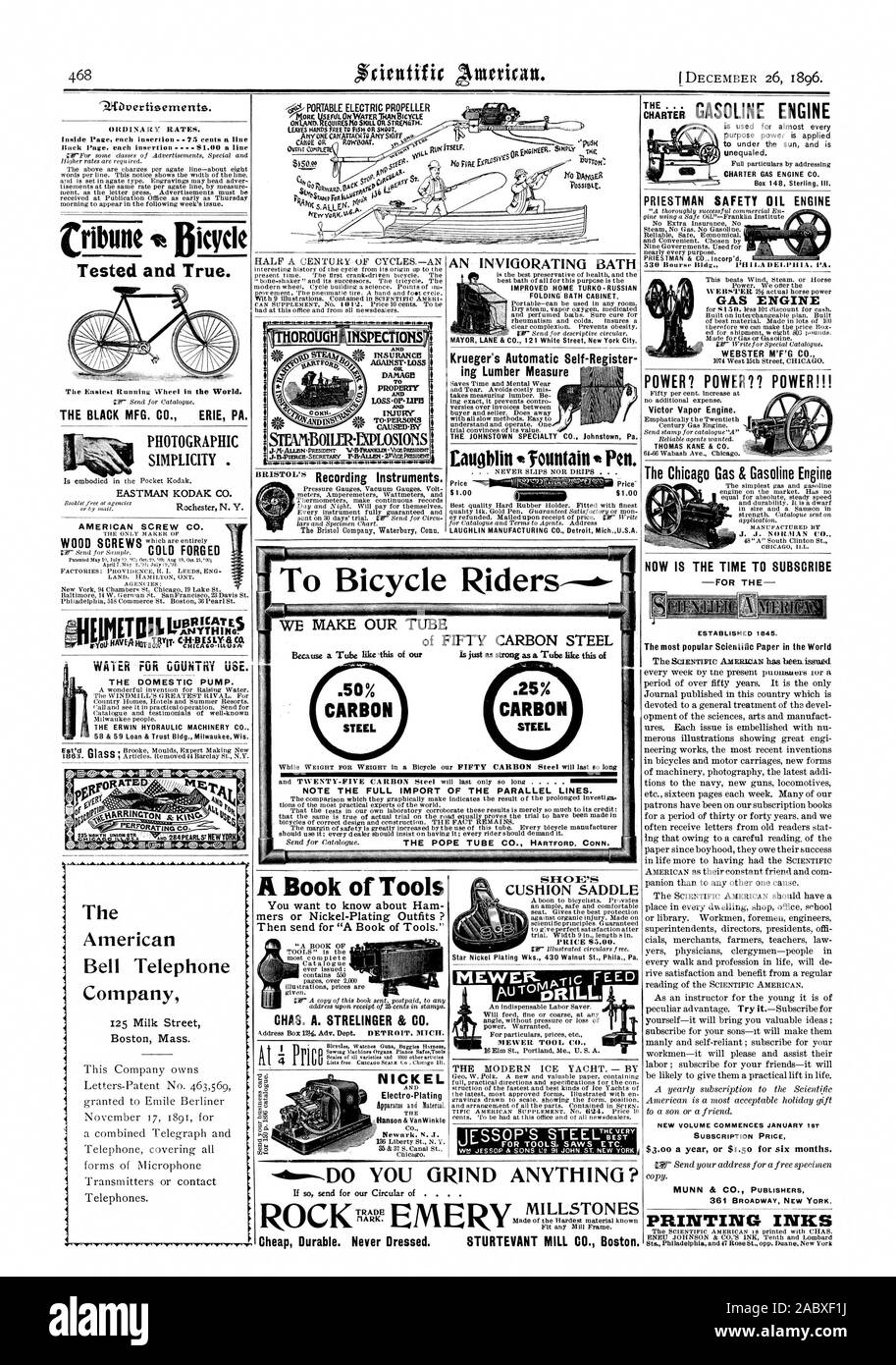 Priestman safety oil engine gas engine webster mfg co hi-res stock ...