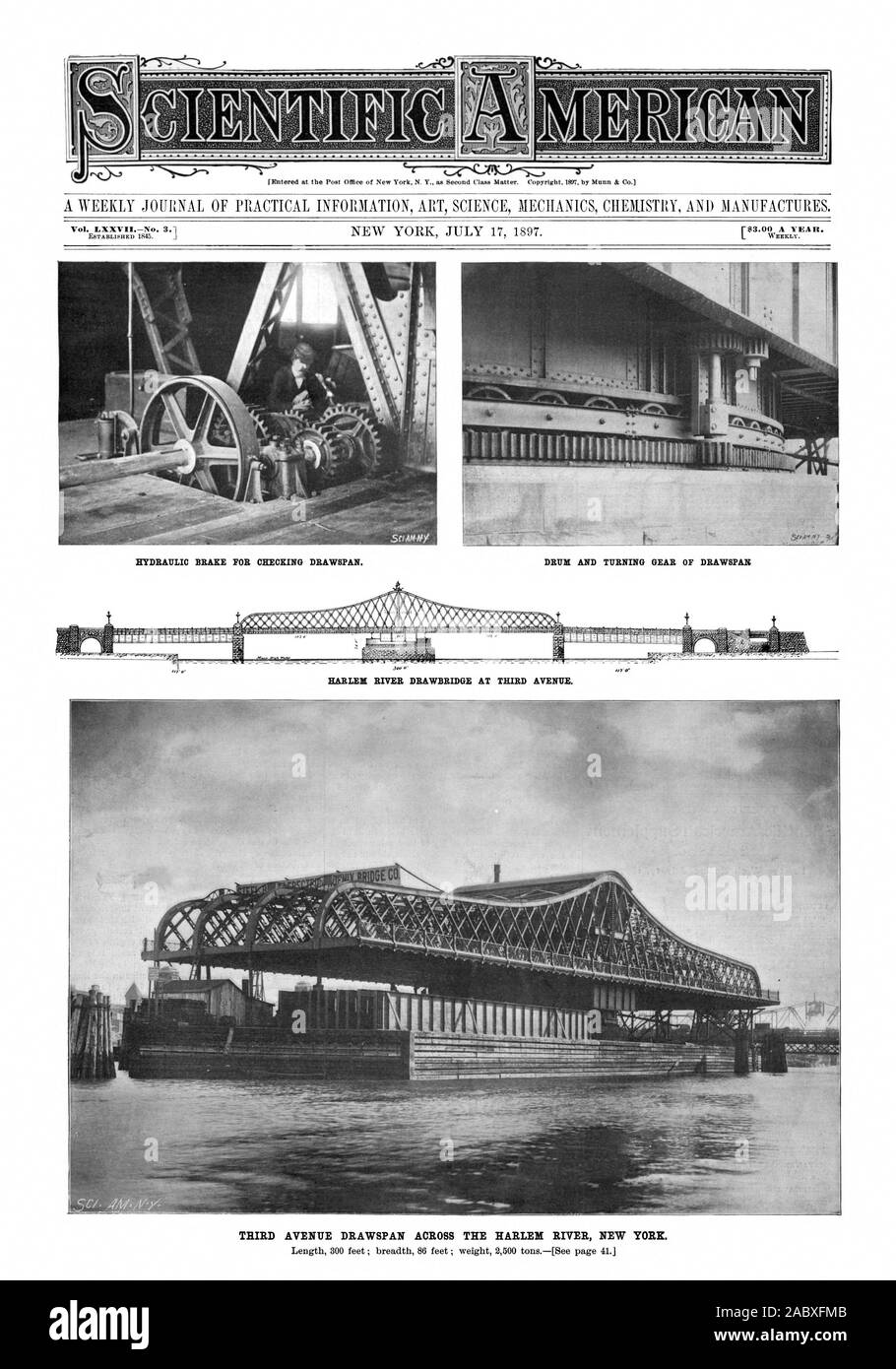 Harlem river drawbridge hi-res stock photography and images - Alamy