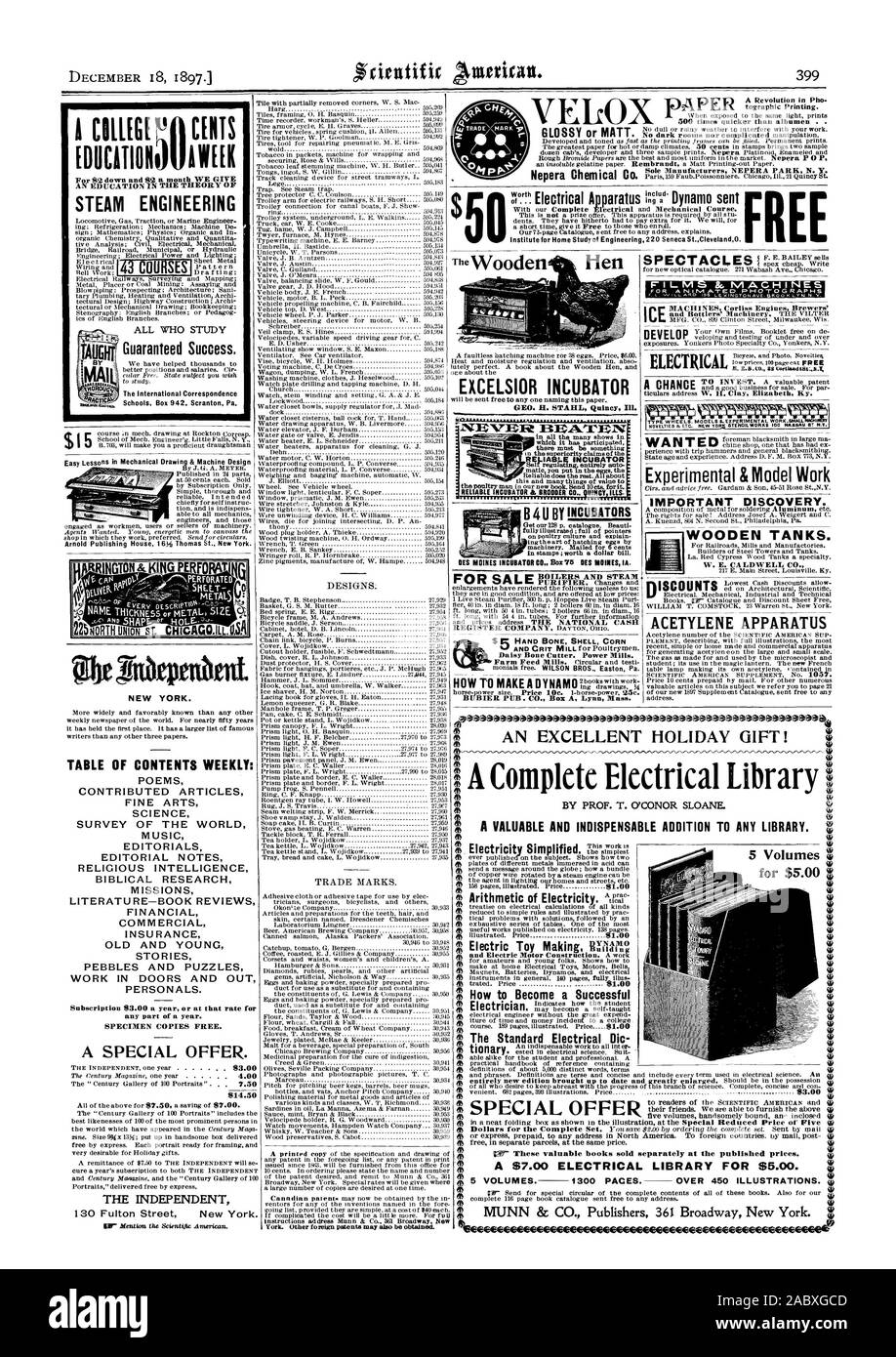 Complete electrical library 5 volumes hi-res stock photography and ...