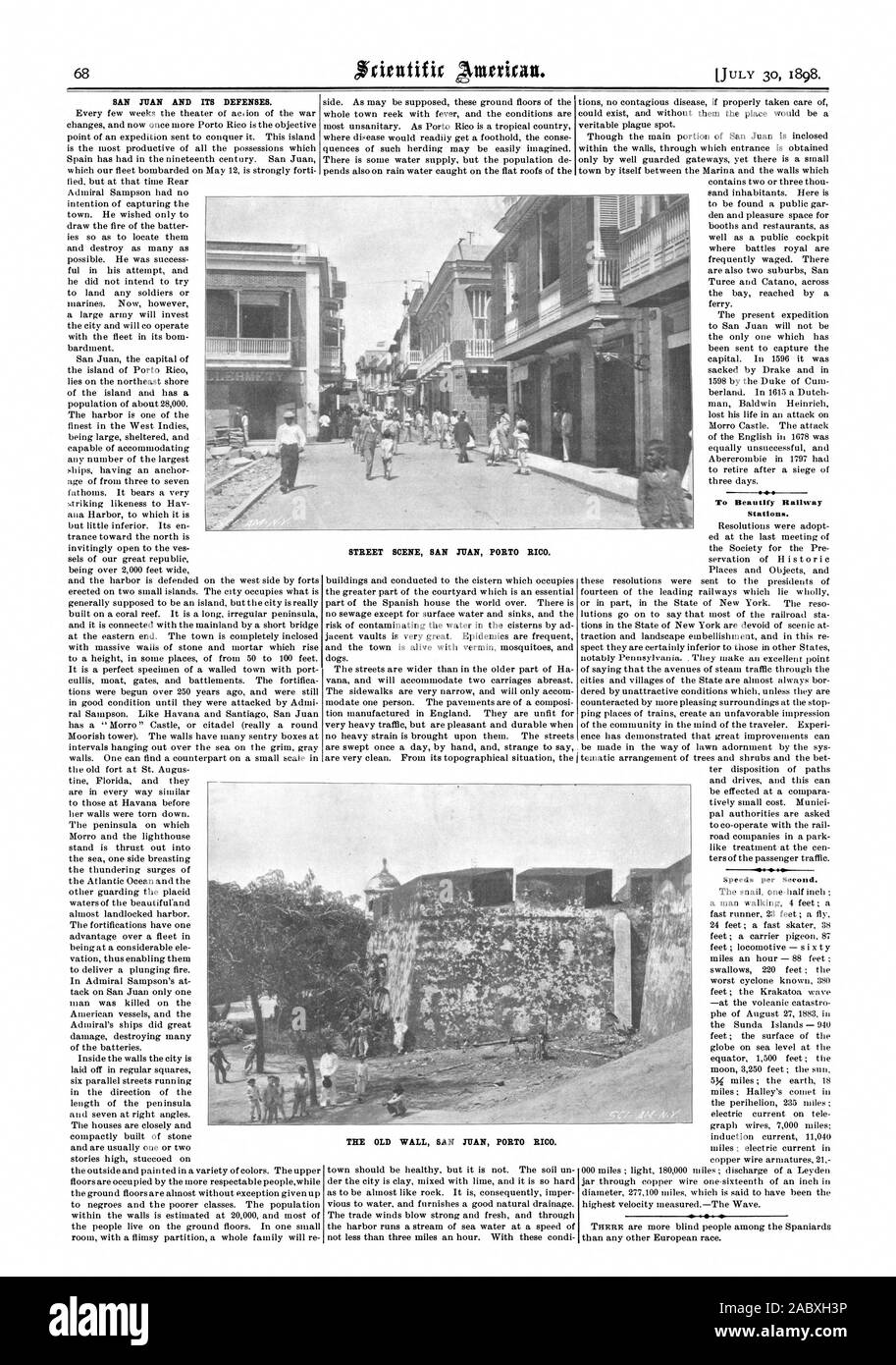 Street scene san juan porto rico hi-res stock photography and images ...