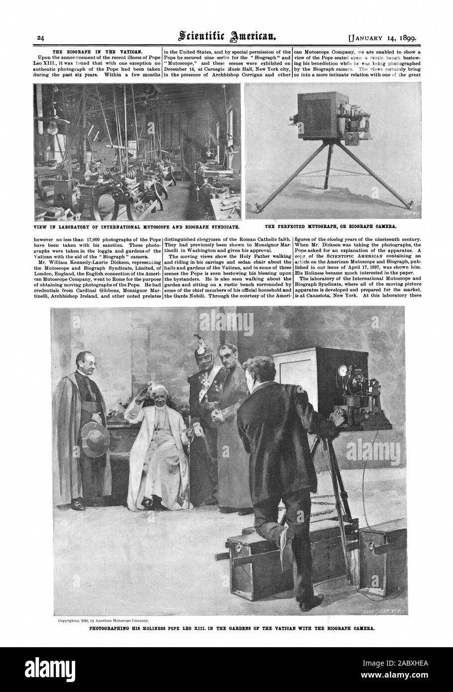 Biograph syndicate hi-res stock photography and images - Alamy