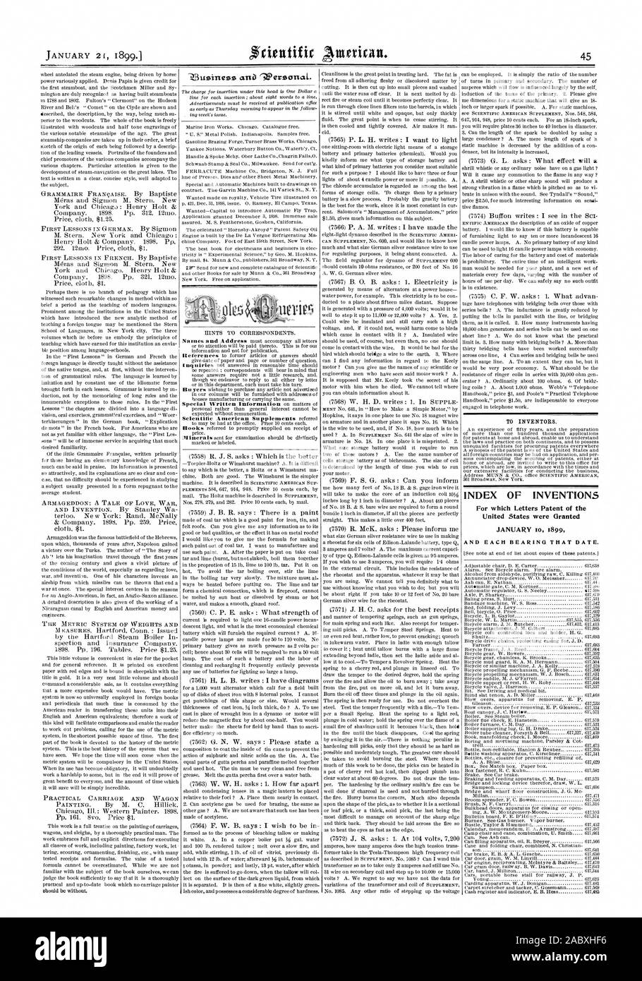 Inventors index hi-res stock photography and images - Alamy