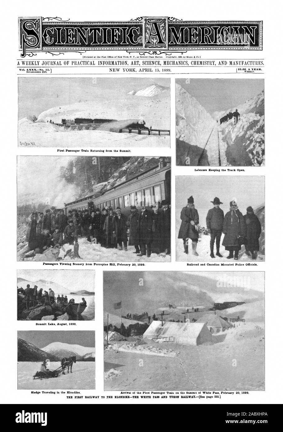 First passenger train returning Cut Out Stock Images & Pictures - Alamy