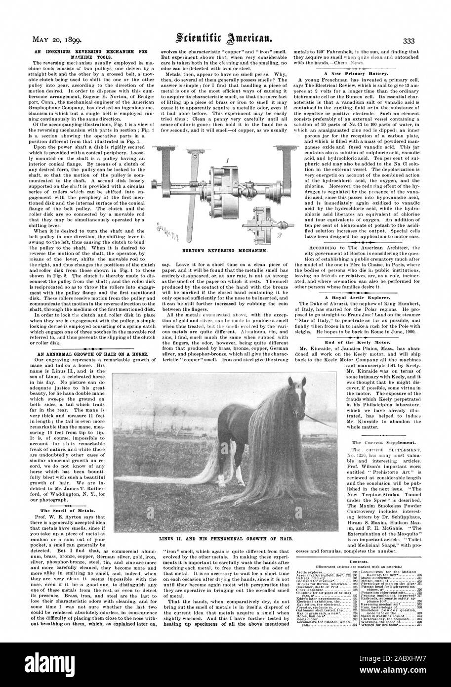 The Smell of Metals. heating up specimens of all the above mentioned ...