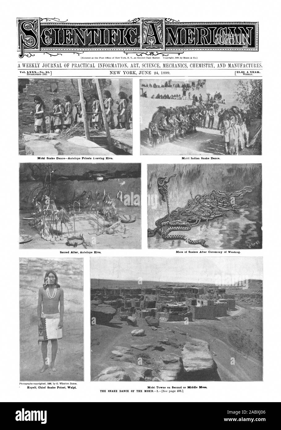 Ropeli chief snake priest walpt moki towns hi-res stock photography and ...