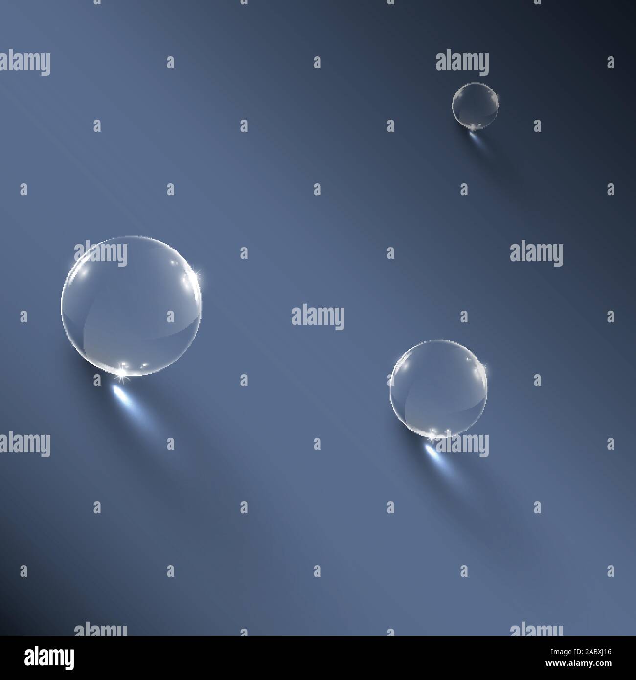 Realistic glass spheres, vector Stock Vector Image & Art - Alamy
