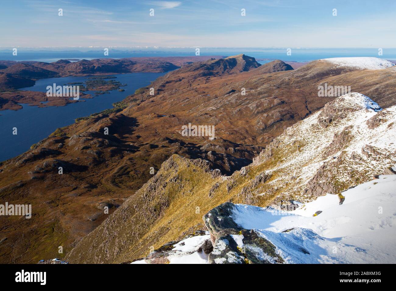 Summit of slioch hi-res stock photography and images - Alamy