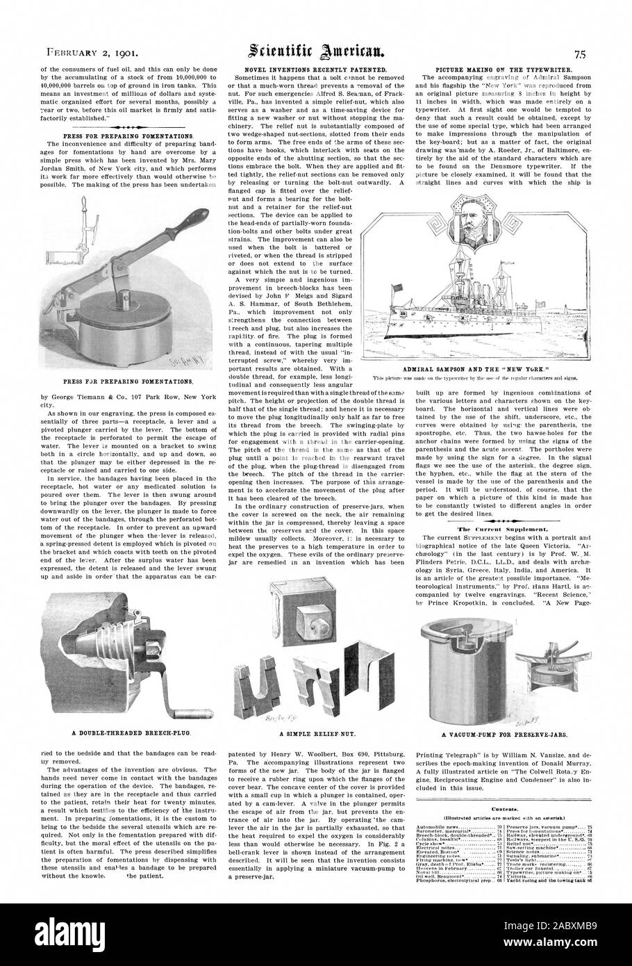 ID 1 Contents. (Illustrated articles are marked with an asterisk ...