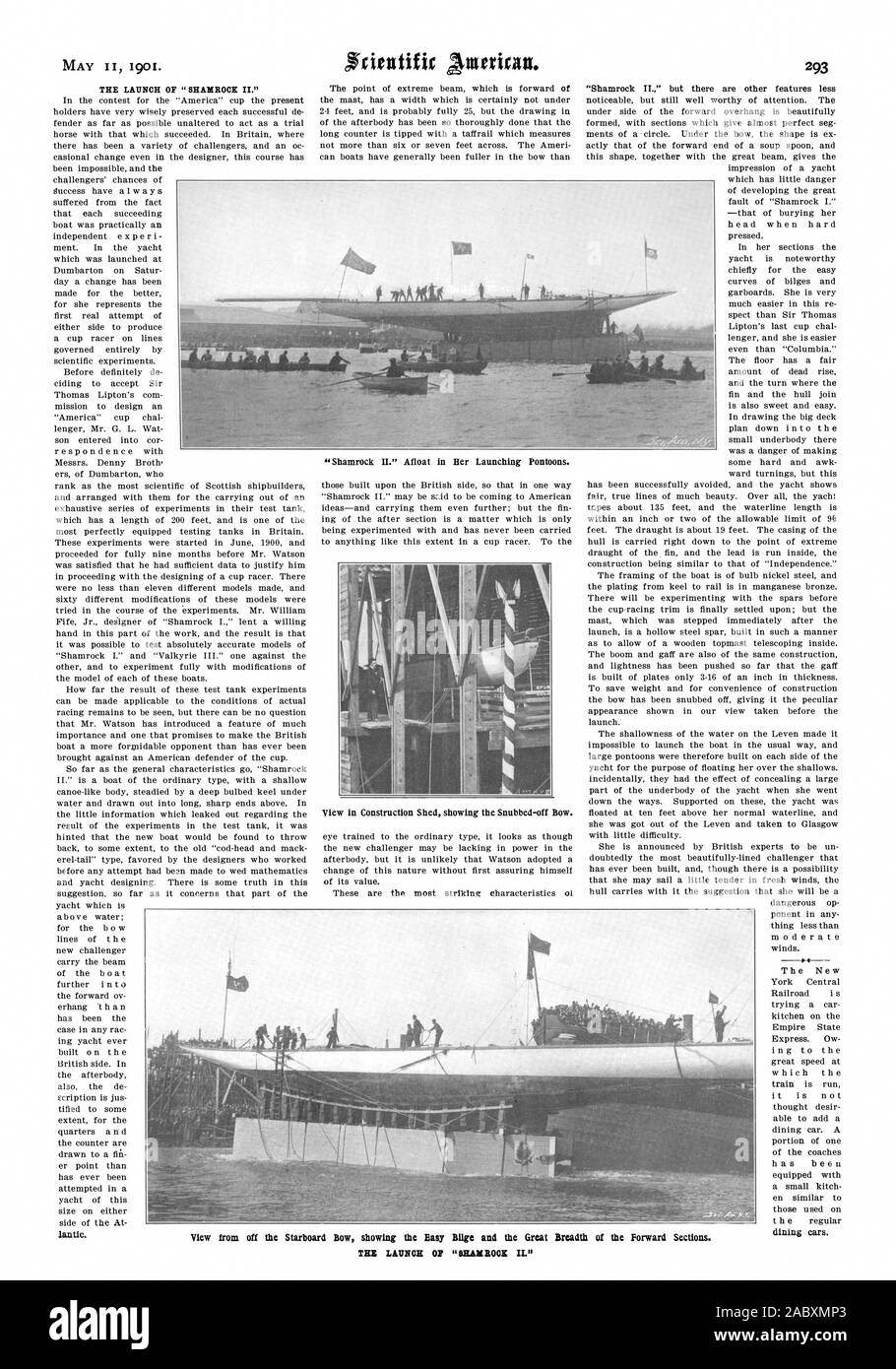 Shamrock ii afloat hi-res stock photography and images - Alamy